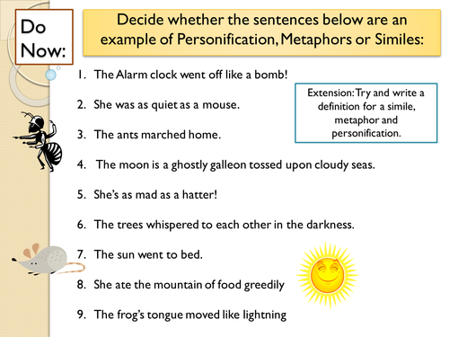 Year 7: Descriptive Writing SoW - Lesson 1 | Teaching Resources