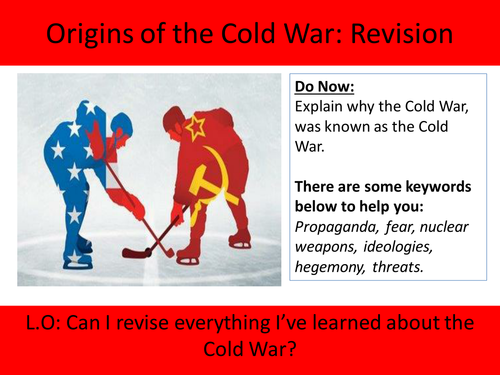 Origins of the Cold War Scheme of Learning | Teaching Resources