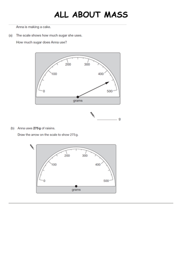 Mass_level 3 | Teaching Resources