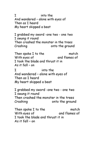 Various poems focused on RAF4 and RAF6 | Teaching Resources