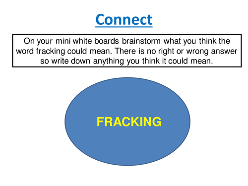 Fracking | Teaching Resources