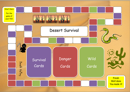 Desert Game | Teaching Resources