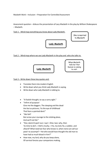 Macbeth | Teaching Resources