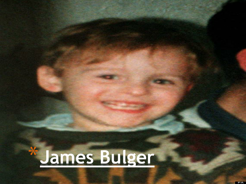 James Bulger | Teaching Resources