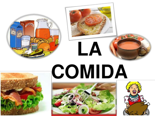KS4 Spanish: Food, meals, present tense, soler | Teaching Resources