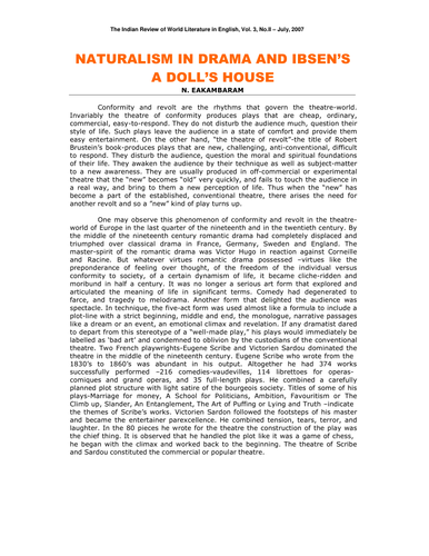 A Doll's House - Notes | Teaching Resources