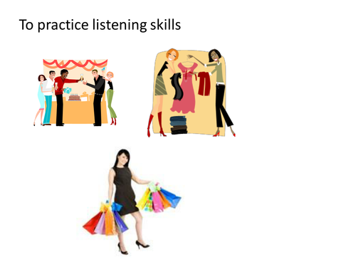 la mode for listening skills | Teaching Resources