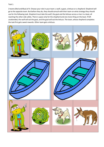 4 tasks for Carousel of activities | Teaching Resources