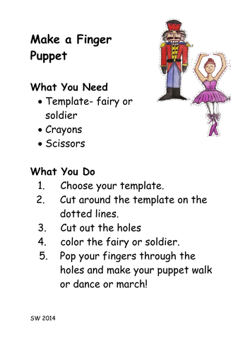 Make a puppet | Teaching Resources