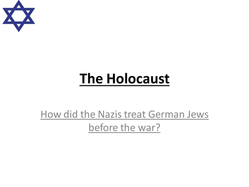 The Holocaust | Teaching Resources