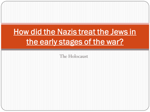 The Holocaust | Teaching Resources