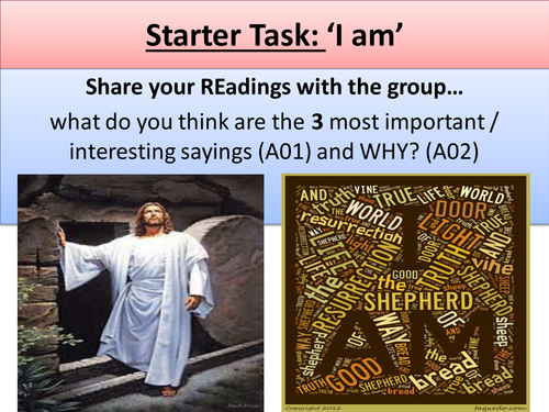 John's Gospel EDEXCEL Lessons & Resources | Teaching Resources