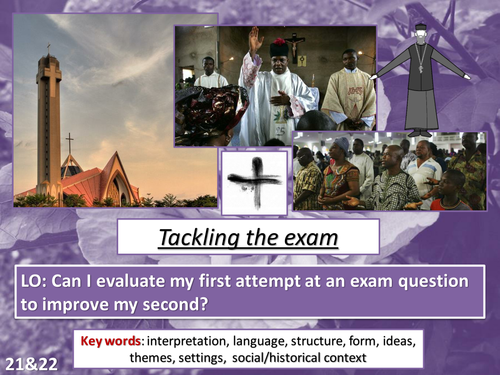 GCSE Literature: Purple Hibiscus | Teaching Resources