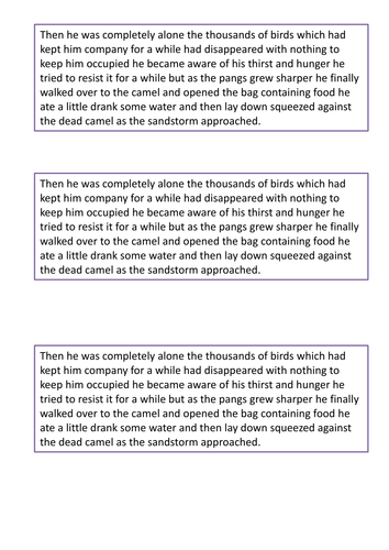 Year 8 Narrative Writing - Lesson Ten | Teaching Resources