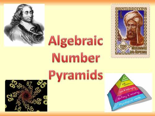Algebraic Number Pyramids | Teaching Resources