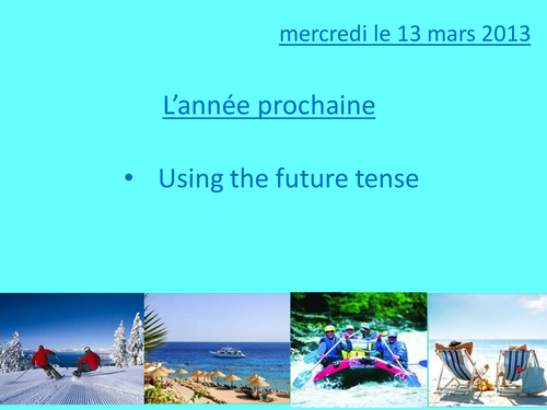 Les vacances | Teaching Resources