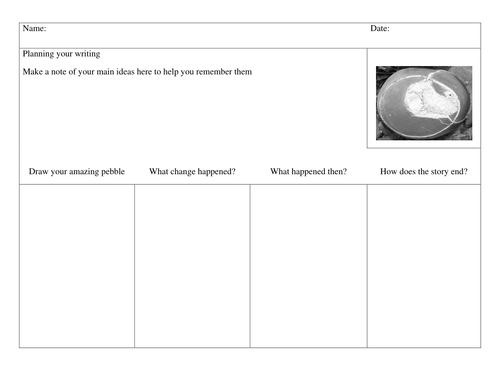 Year 2 SATs Long Writing Task The Amazing Pebble | Teaching Resources