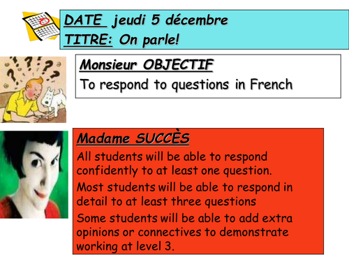 A speed-dating activity Y7 Personal description | Teaching Resources