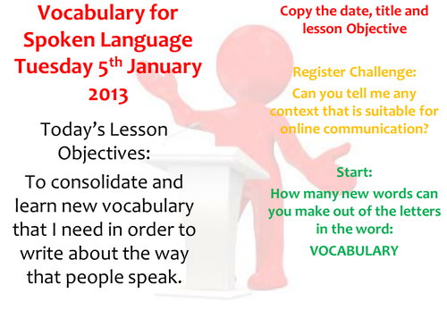 Spoken Language Study - School Talk Scheme | Teaching Resources