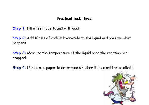 Acids lessons 2 and 3 | Teaching Resources