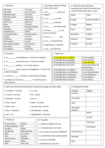 Expo 2, module 2 - vocab builder | Teaching Resources