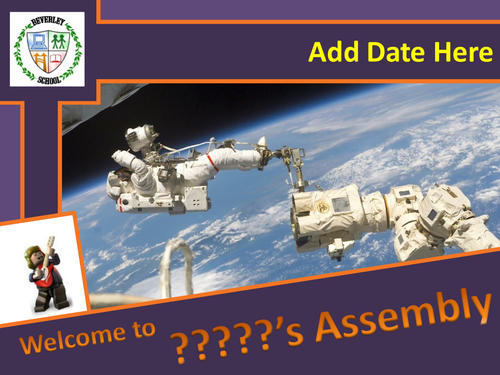 Assembly Template (incl. Visual Timetable) | Teaching Resources