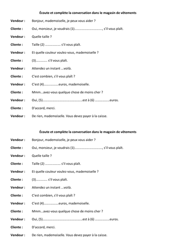 Expo 2 rouge Module 3 Unit 4 Exercise 5 | Teaching Resources
