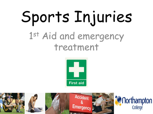 First Aid for Sports Injuries | Teaching Resources