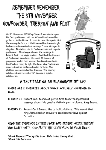 The Gunpowder Plot | Teaching Resources