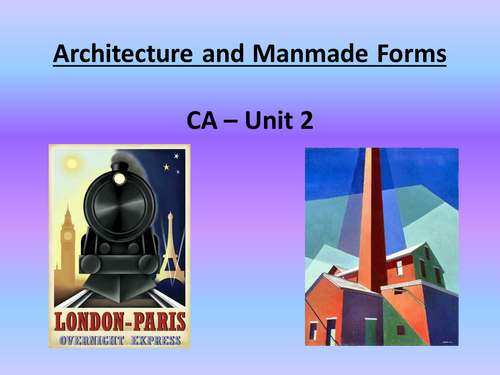 Architecture & Man-Made Form | Teaching Resources