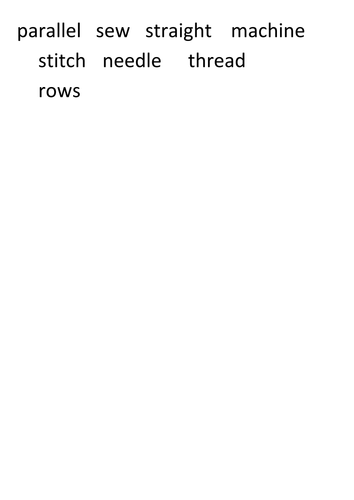 Sewing Machine Samples | Teaching Resources