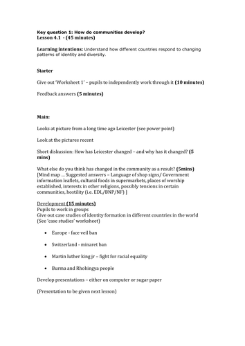 2 Lessons on Identity and Diversity | Teaching Resources