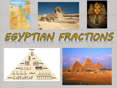 Egyptian Fractions | Teaching Resources