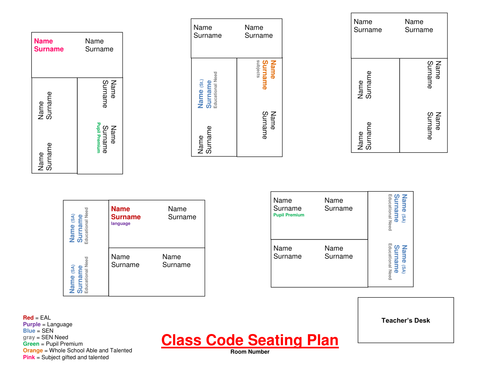 Seating Plan templates | Teaching Resources