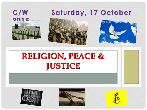 Religion, Peace & Justice Overview | Teaching Resources