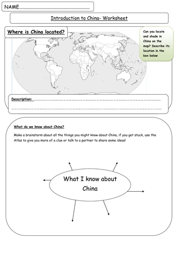 Introduction to China (Cool China) | Teaching Resources