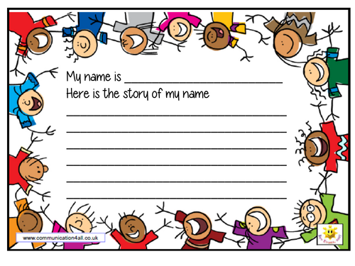 The story of my name | Teaching Resources