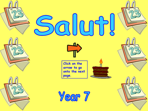 Bienvenue! Introduction to French Year 7 | Teaching Resources