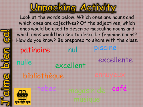 Expo 1 Module 4 - On va en ville - Units 1-5 | Teaching Resources