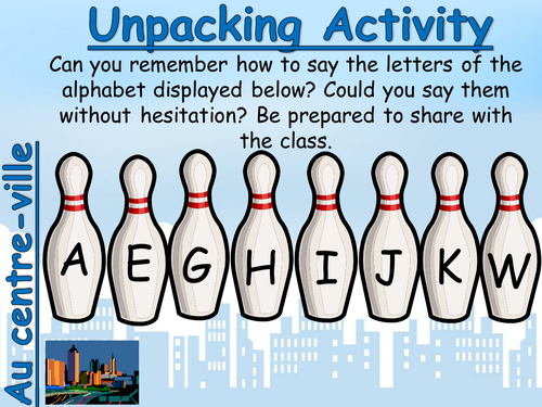 Expo 1 Module 4 - On va en ville - Units 1-5 | Teaching Resources