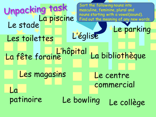 Expo 1 Module 4 - On va en ville - Units 1-5 | Teaching Resources