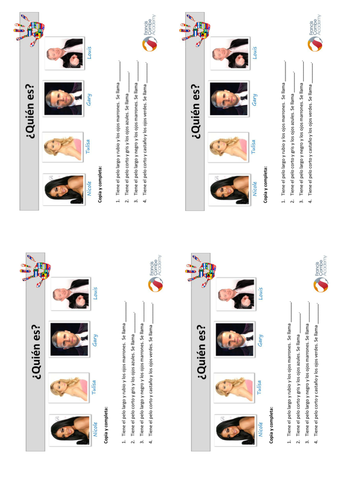 Mira 2 Unidad 1 La gente: People KS3 Spanish | Teaching Resources