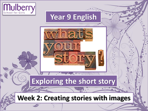 Exploring the Short Story: Week 2 - Imagery | Teaching Resources