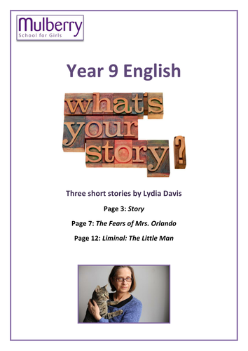 Exploring the Short Story: Week 1 - Structure | Teaching Resources