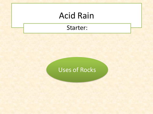 Acid rain powerpoint and literacy task | Teaching Resources