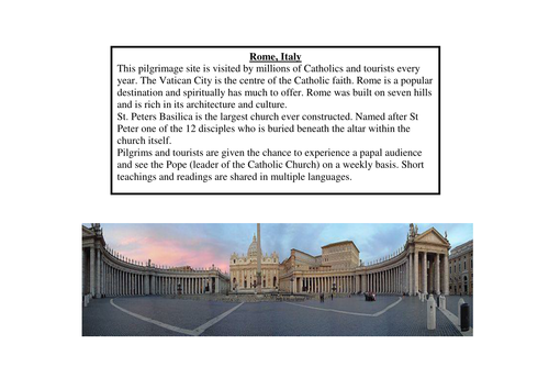 Pilgrimage Part 3 (Catholic) - Lessons 7-10 of 10 | Teaching Resources