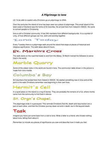 Pilgrimage Part 3 (Catholic) - Lessons 7-10 of 10 | Teaching Resources