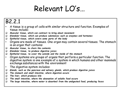 AQA Biology B2 Revision Resources | Teaching Resources