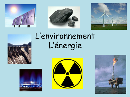 French: Energy - revision | Teaching Resources