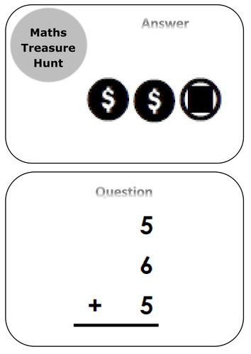 Treasure Hunt: Addition and Subtraction | Teaching Resources